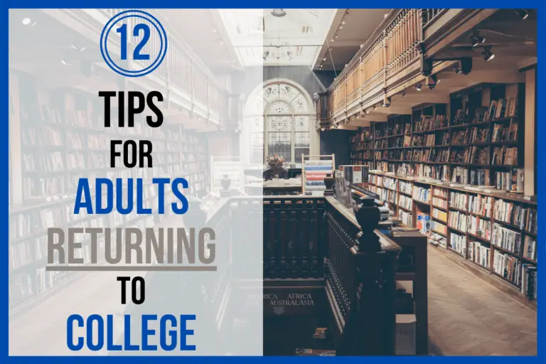 12 Tips for Adults Returning to College in 2020 - Aging Greatly